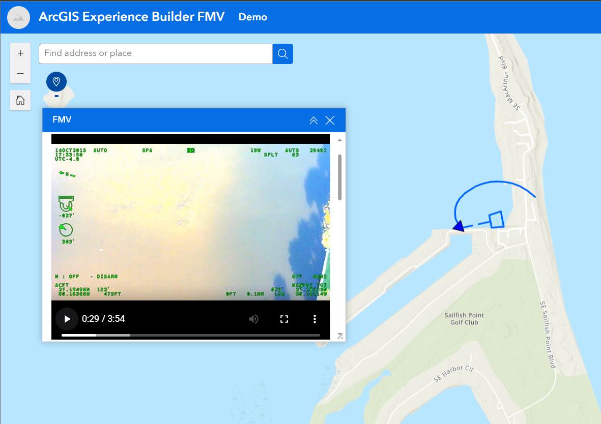 Experience Builder FMV, Drone Video Widget - Esri Community