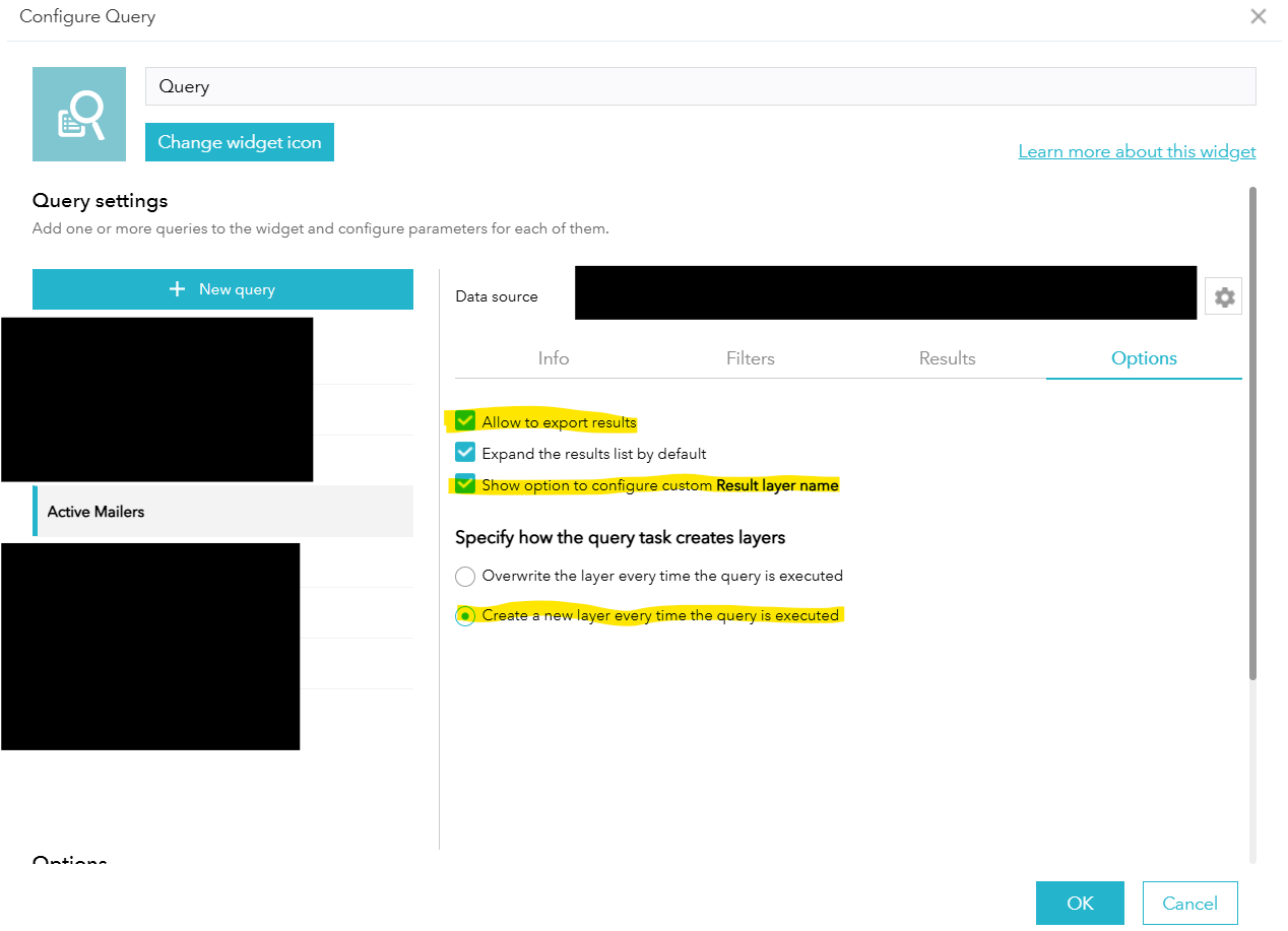 Export Query Results to New Layer in Experience Bu... - Esri Community