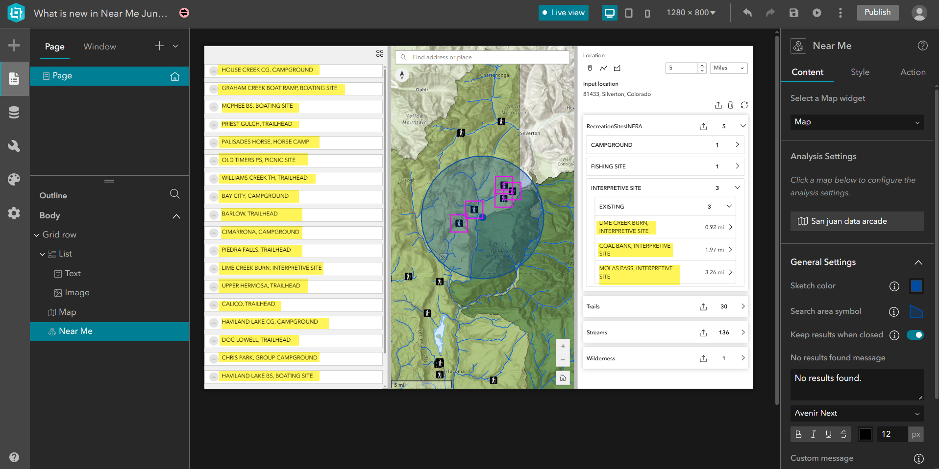 What’s new in Near Me (June 2025) - Esri Community