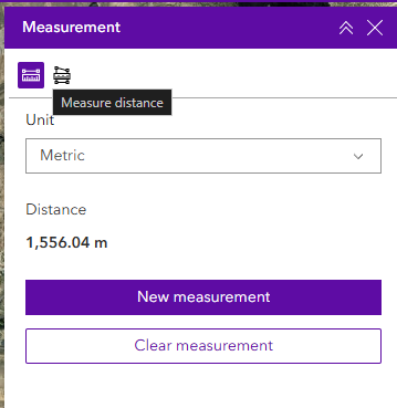 Measurement Widget: Tooltip - Esri Community