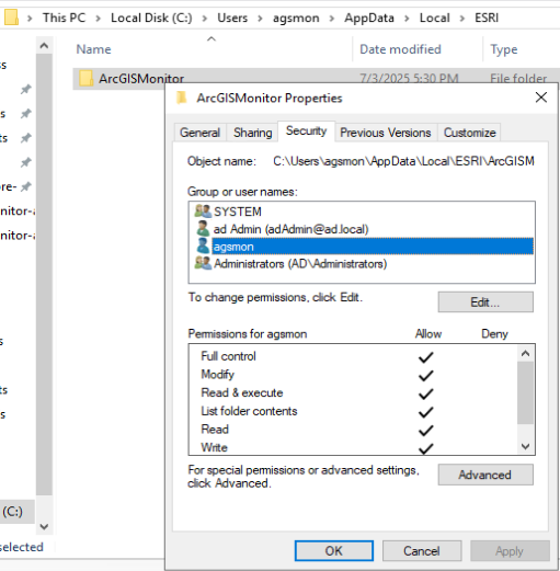 Unable to Register Monitor Agent - Esri Community