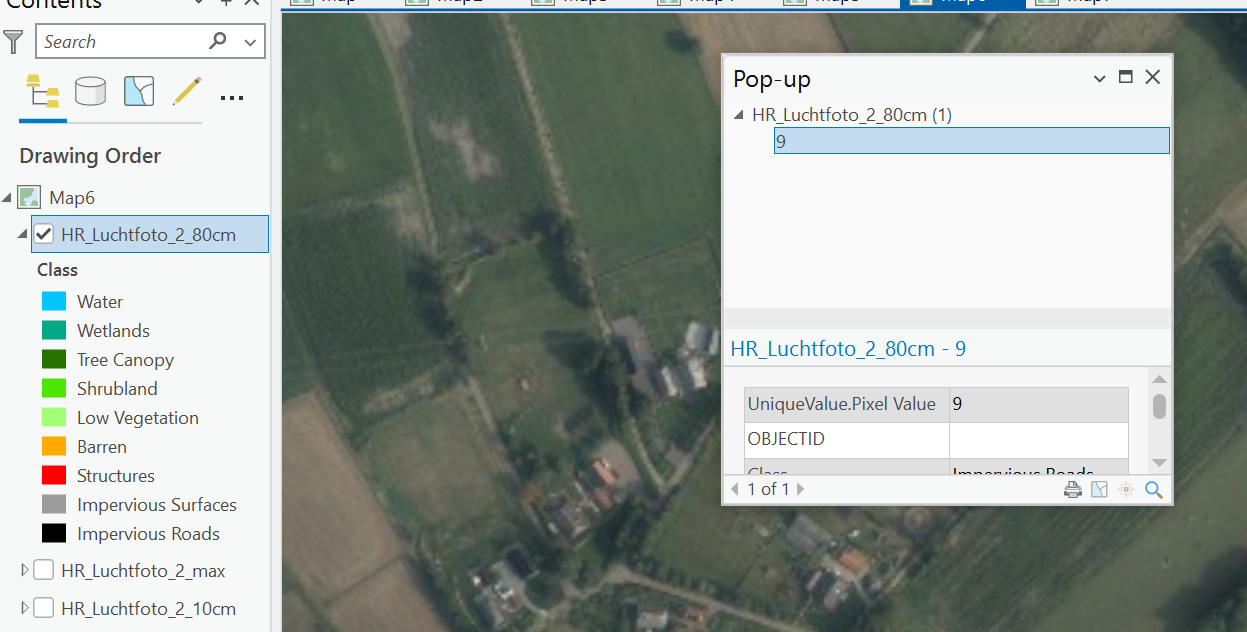 Output raster of Classify pixels using deep learni... - Esri Community
