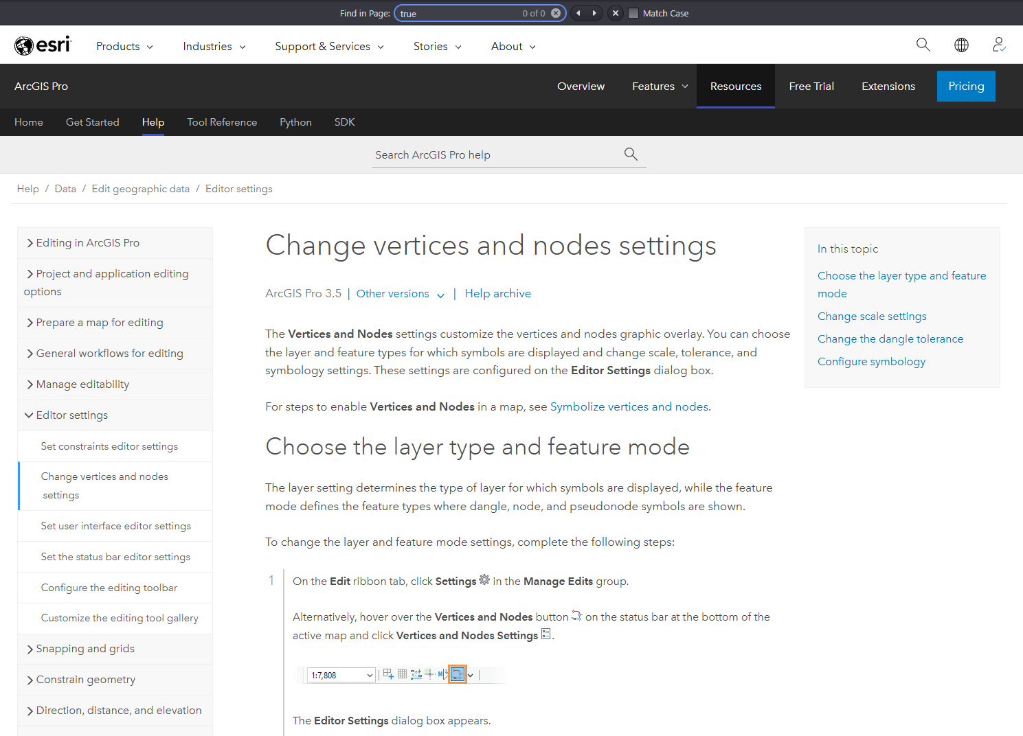 Provide a tool to highlight True Curve geometry in... - Esri Community