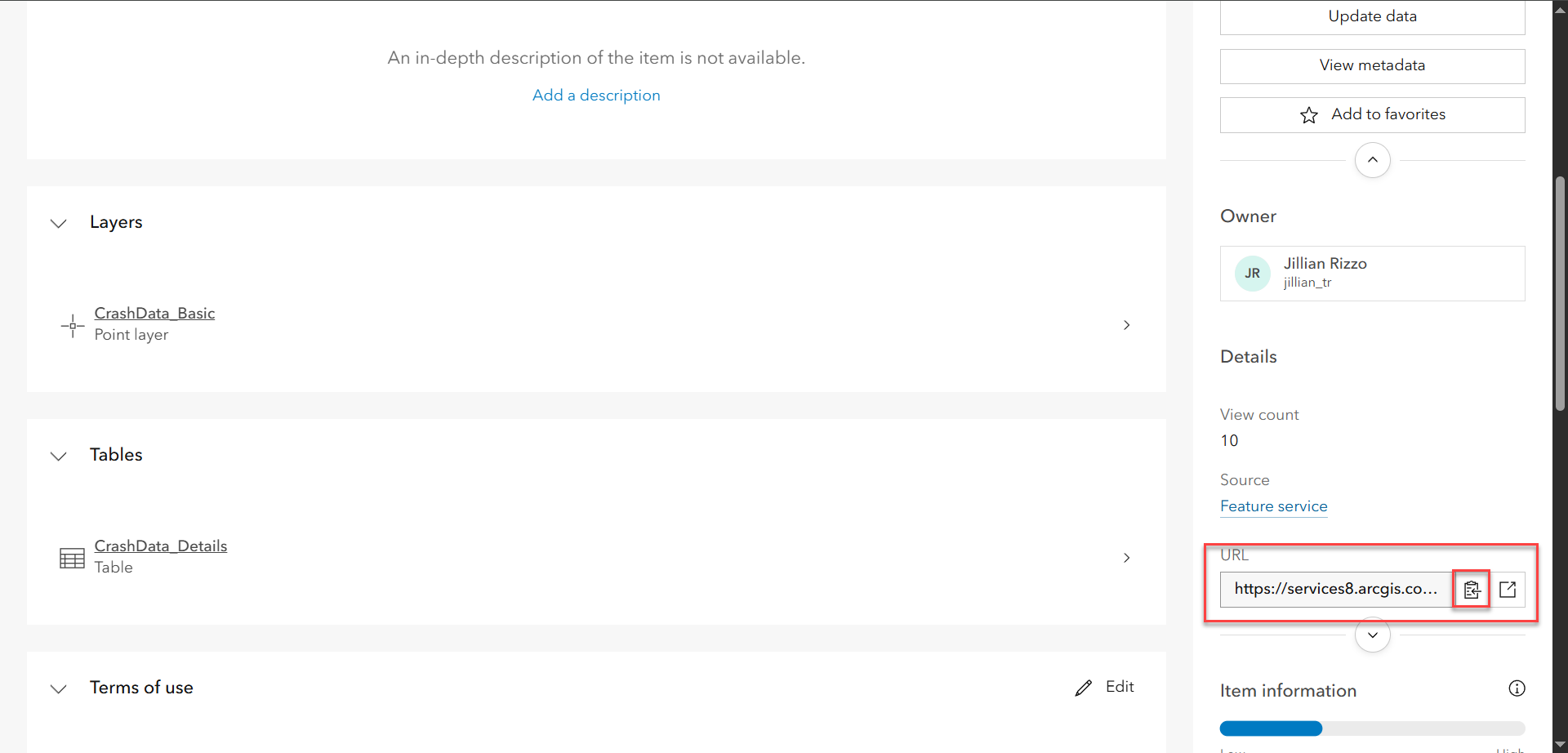 Feature layer (hosted) field index problem - Esri Community