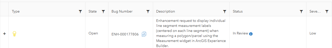 Measurement Widget Improvements - Esri Community