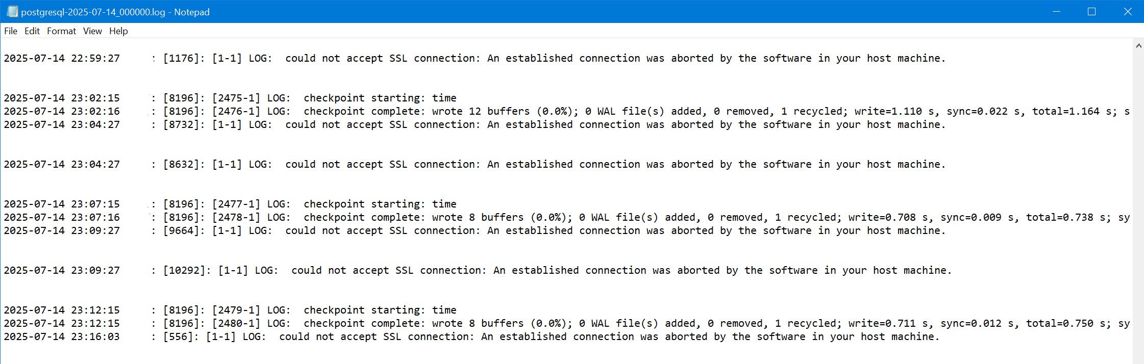 ArcGIS Data Store has detected an issue with 'db' - Page 2 - Esri Community