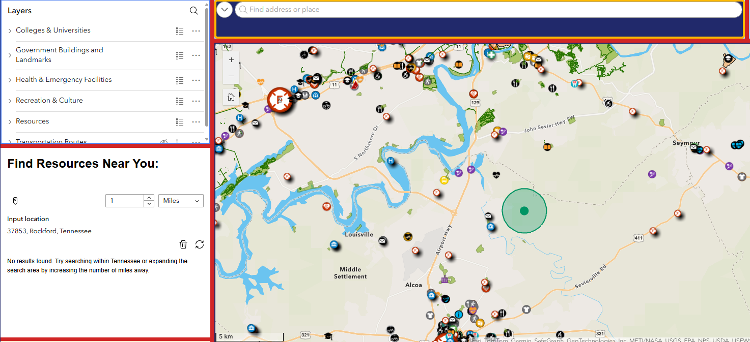 Near Me Widget not filtering - Esri Community