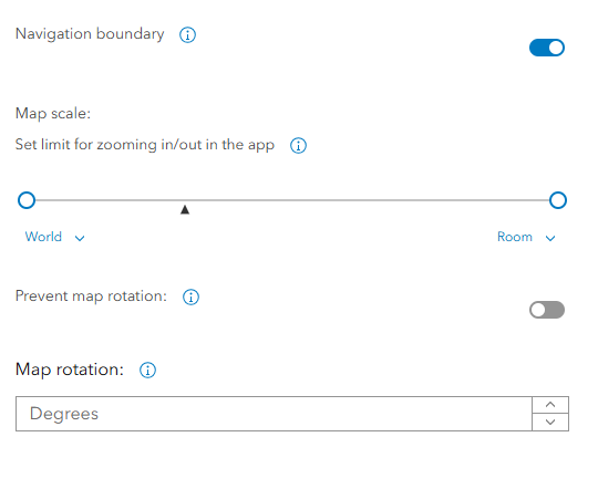 Solved: Navigation Boundary in Map Viewer - Esri Community