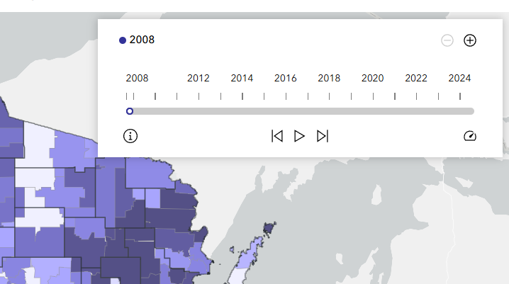 Year-only display for time sliders in AGO apps - Esri Community