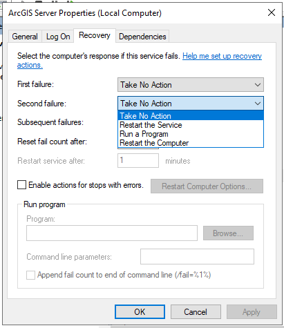 ArcGIS Server service does not start after a routi... - Esri Community