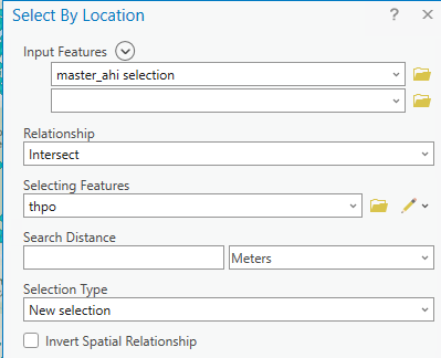 Solved: Select by Location from a layer that was from 'Mak... - Esri Community