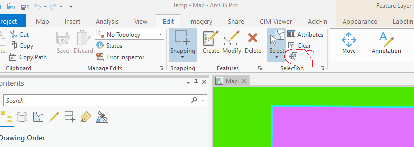 Add zoom to select to the selection group in Edit ... - Esri Community