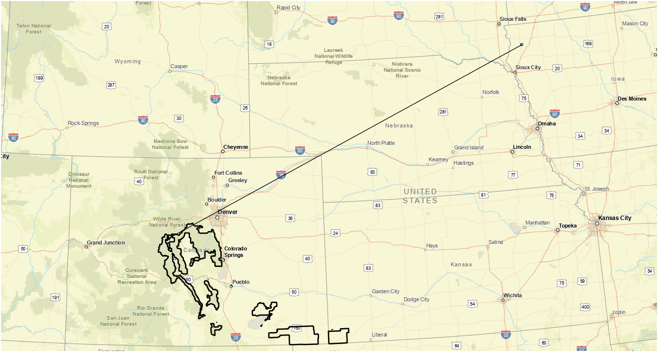 From State Plane projection to UTM Zone 13N Quest... - Esri Community