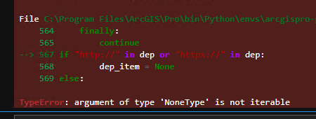 Solved: Item Graph Module: Create Dependency Graph Failing... - Esri Community