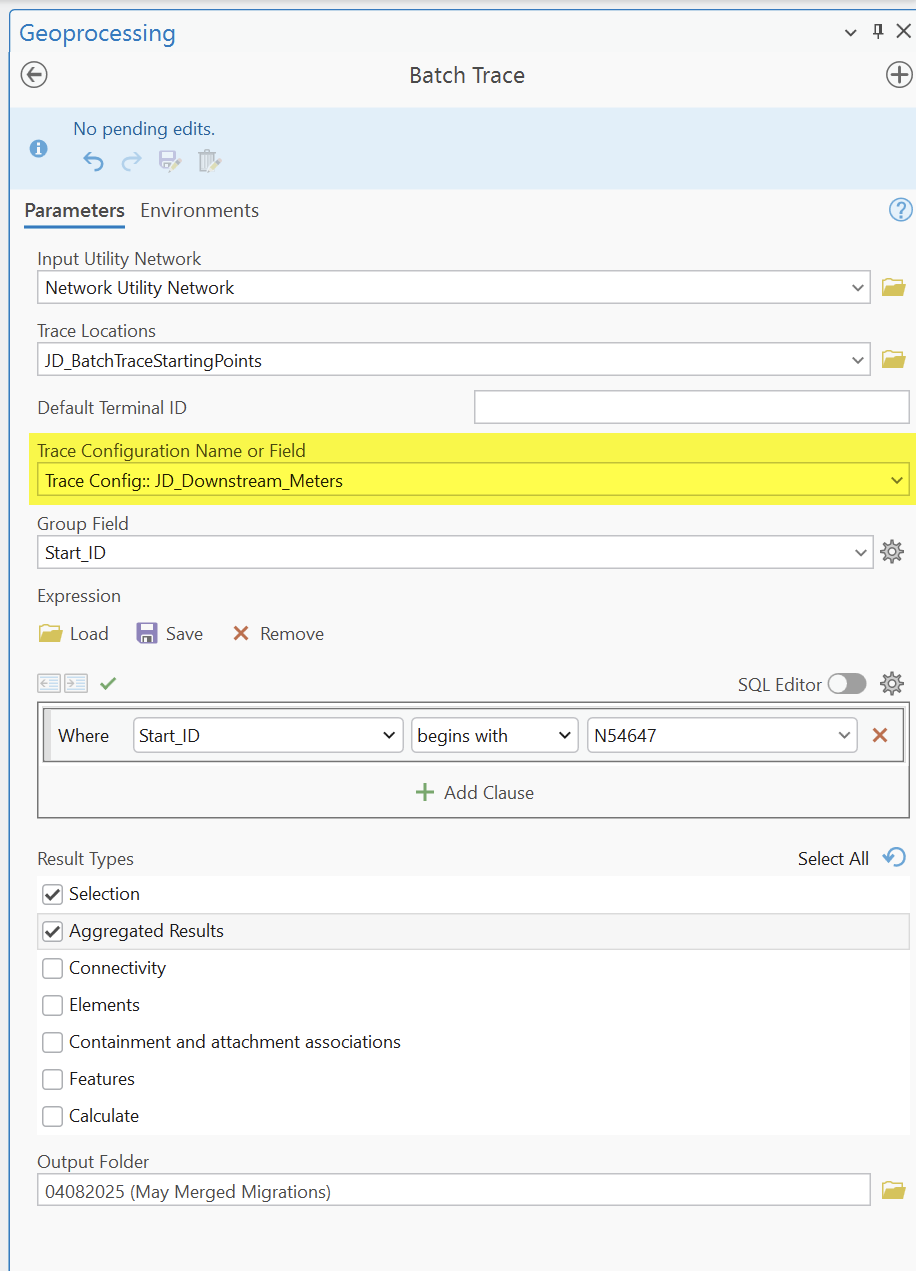 Solved: Batch trace - How to get count and write this to s... - Esri Community