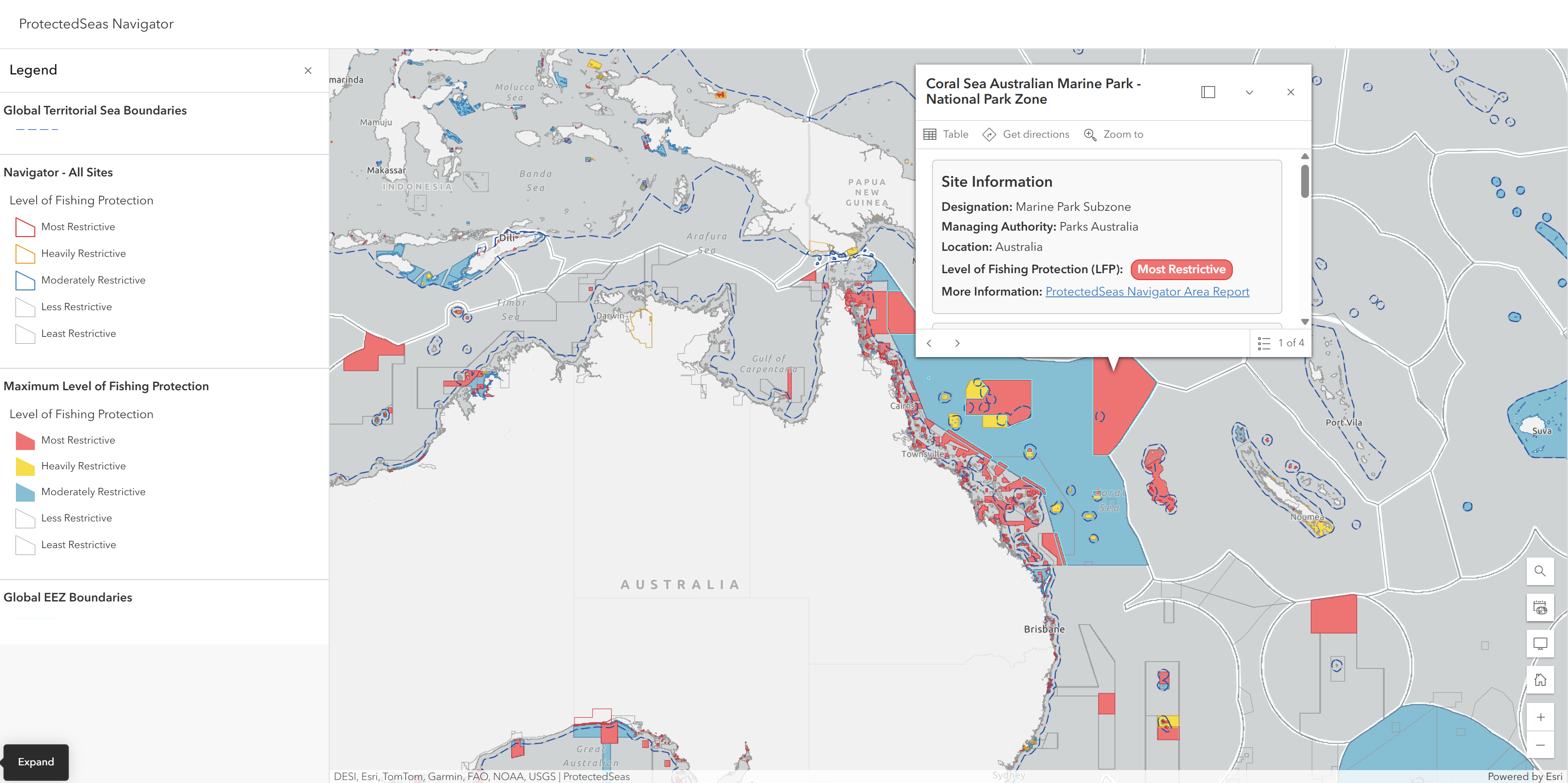 New ProtectedSeas Layer to Kickstart Your Marine C... - Esri Community
