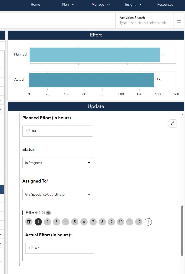 GIS Request Management error in GIS Activities das... - Esri Community