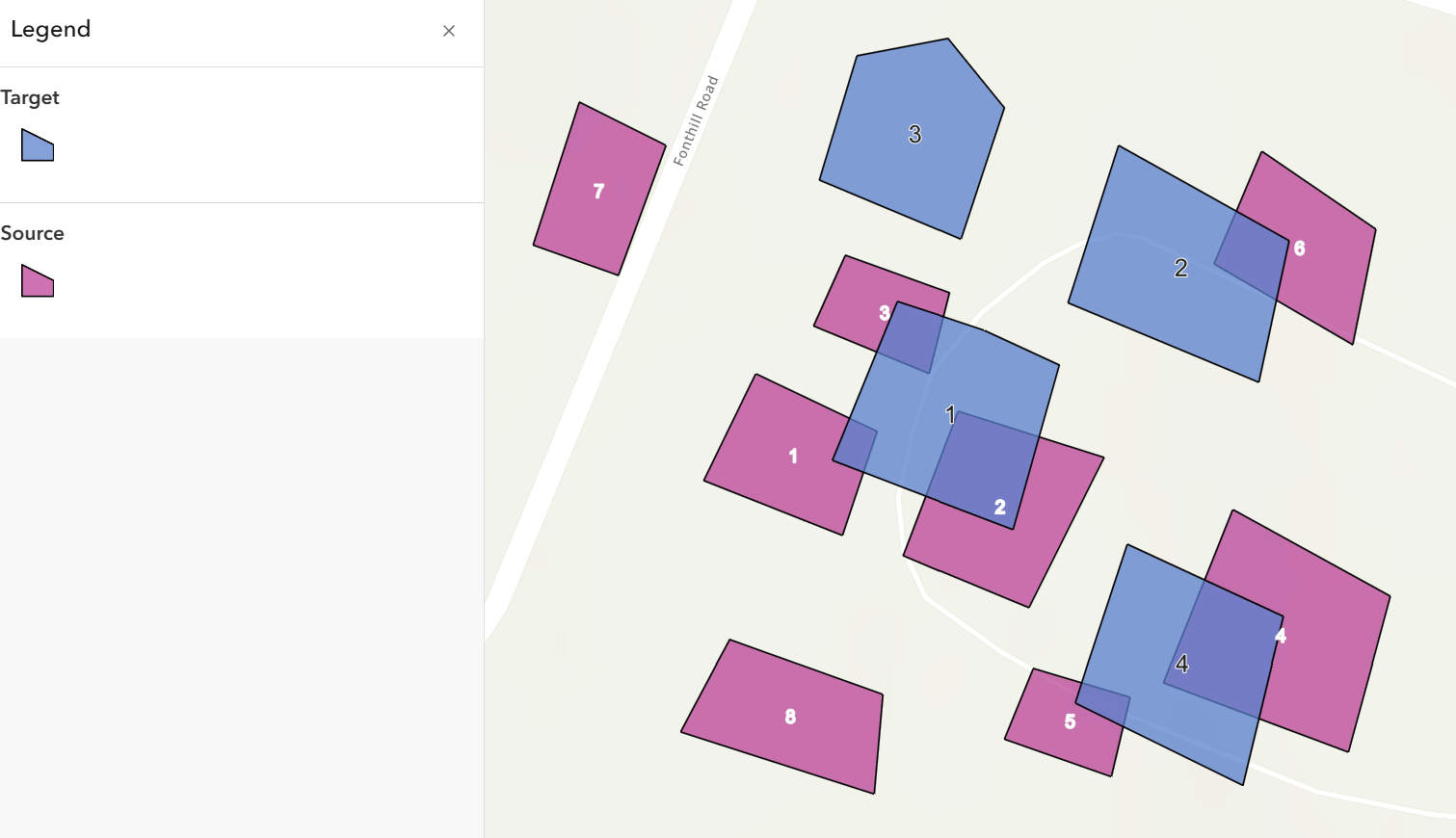 Intersections - Biggest Overlap Methods - Query - Esri Community