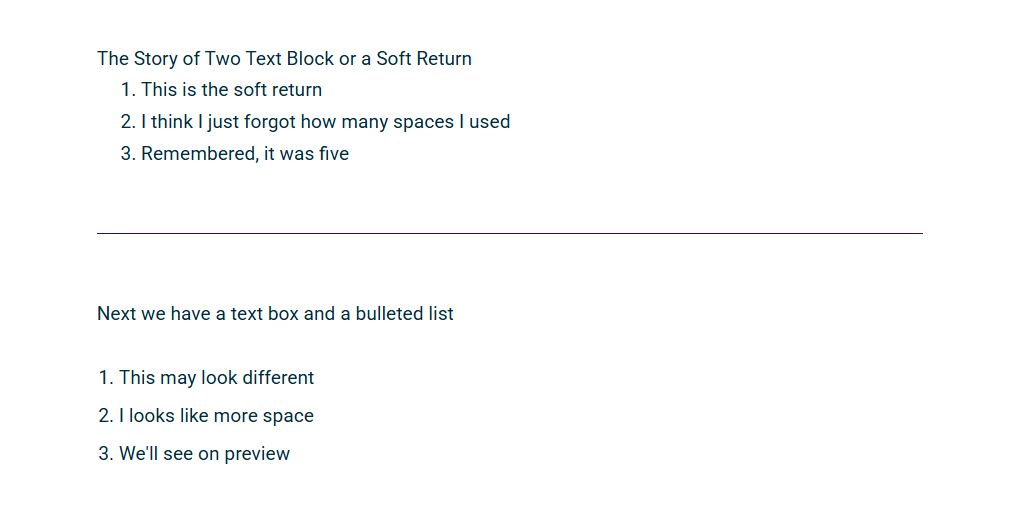 Solved: How to insert a line break in StoryMap text - Esri Community