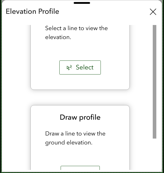 Solved: Elevation Profile configuration for small screen -... - Esri ...