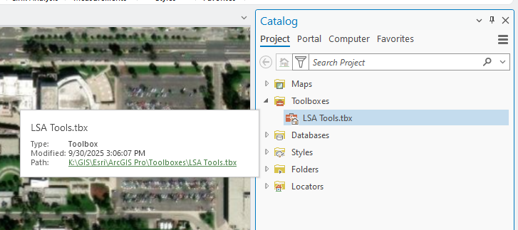 Solved: Shared project template with toolbox creates an ex... - Esri ...