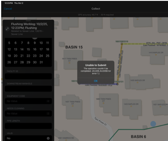 Solved: Error submitting after Field Maps 25.2.0 update - Page 2 - Esri Community