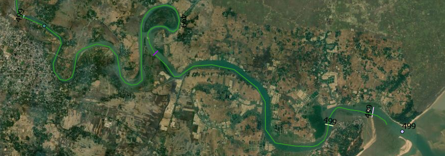 Distance between two lines following a path - Esri Community