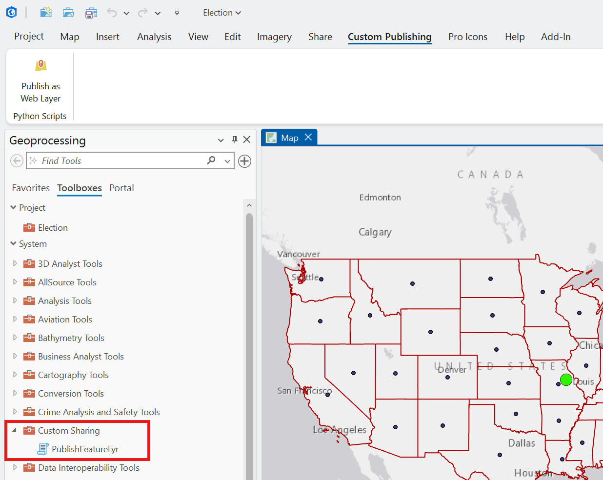 How to Share a Feature Layer as a Web Layer using ... - Esri Community