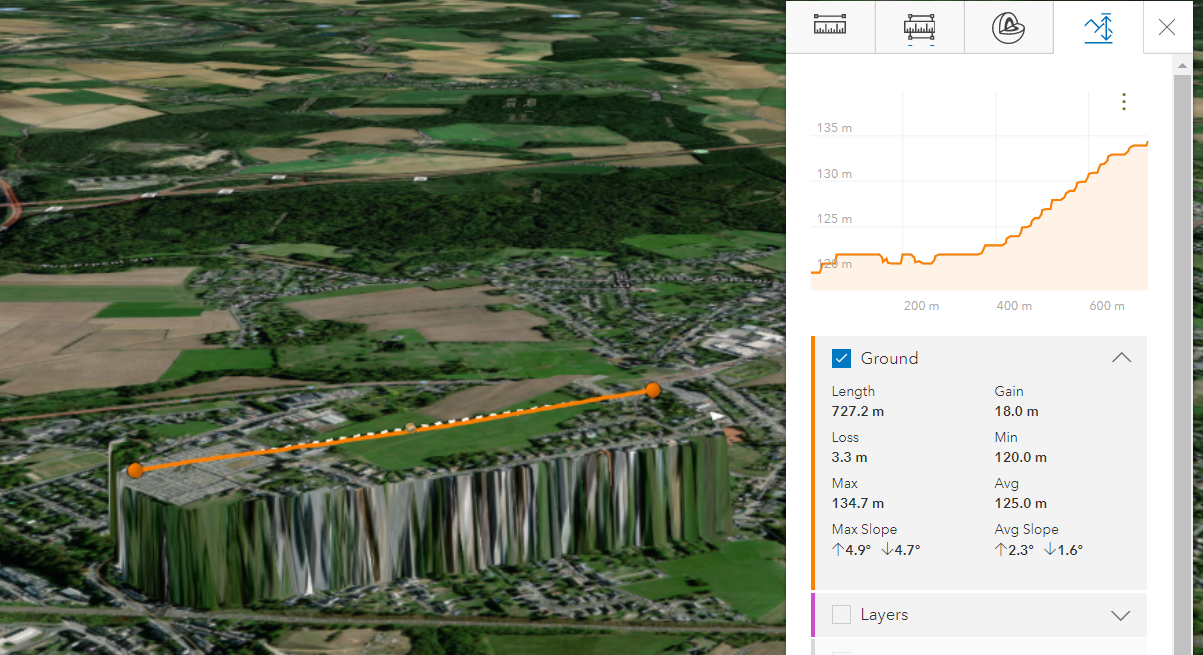 Solved: Elevation layers not being rendered in arcgis onli... - Esri Community