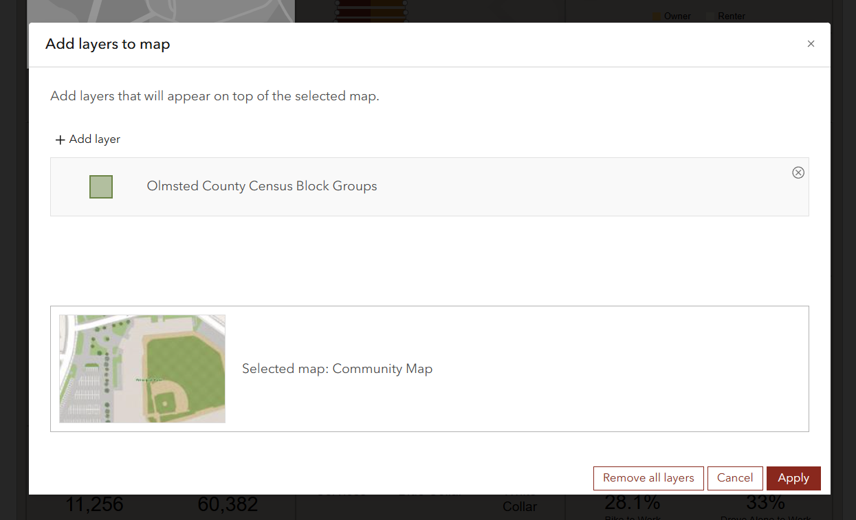 Solved: Change Layer Colors in Map Widget for Infographic - Esri Community