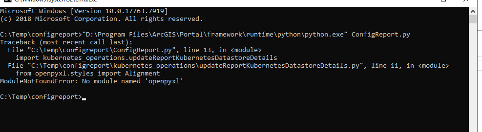 Configuration Reporter - Esri Community
