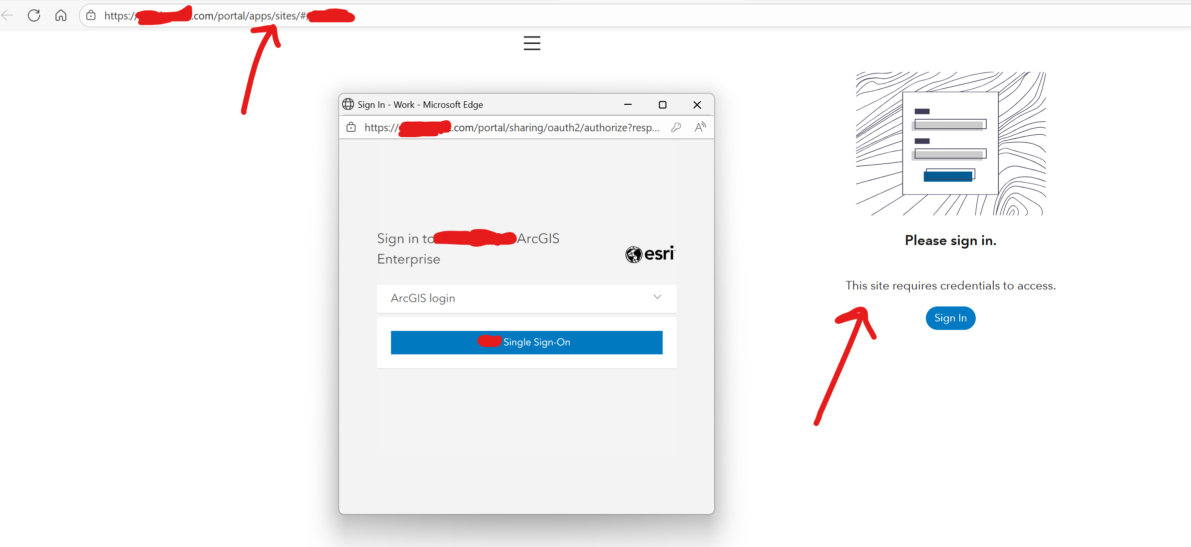 Customize Enterprise Portal Site Login - Esri Community