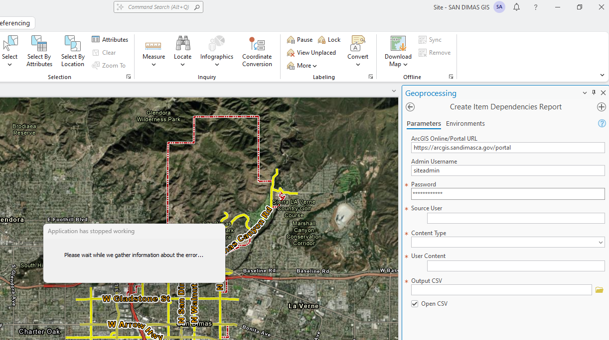 Report ArcGIS Enterprise/ArcGIS Online Item Depend... - Esri Community