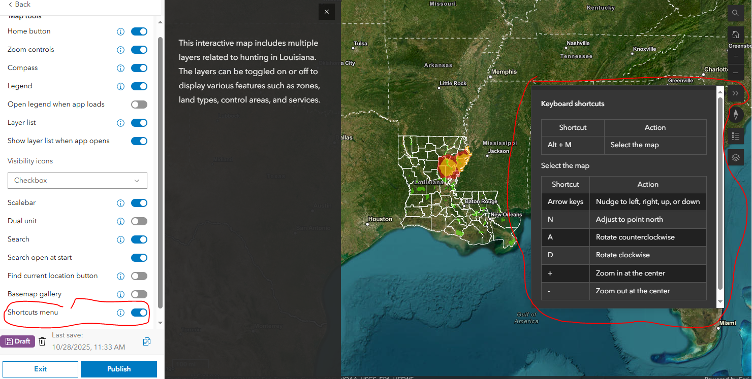 New features in Experience Builder for the October 2025 release of ArcGIS Online