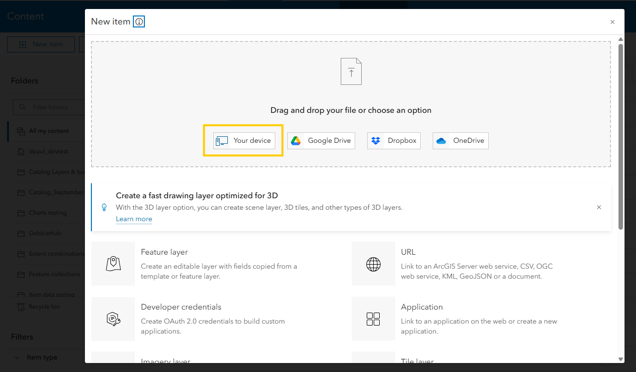 Creating a map by uploading zip files for layers - Esri Community