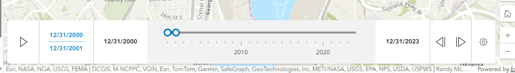 Remove unwanted time slider in web map? - Esri Community