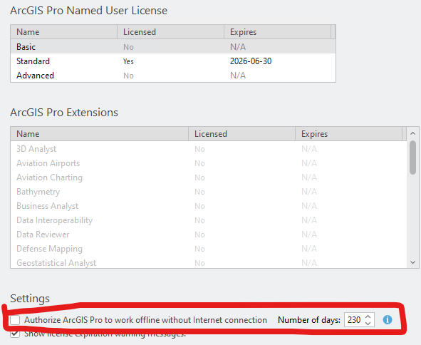 Check In / Out ArcGIS Pro license in SDK - Esri Community