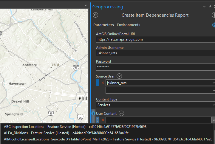 Report ArcGIS Enterprise/ArcGIS Online Item Depend... - Esri Community