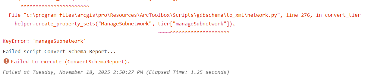 Get .SDE Schema with Utility Network to File Geoda... - Esri Community
