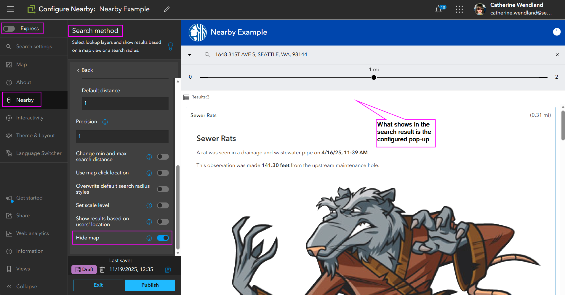 Text-Based Instant App Templates: Nearby and Zone ... - Esri Community
