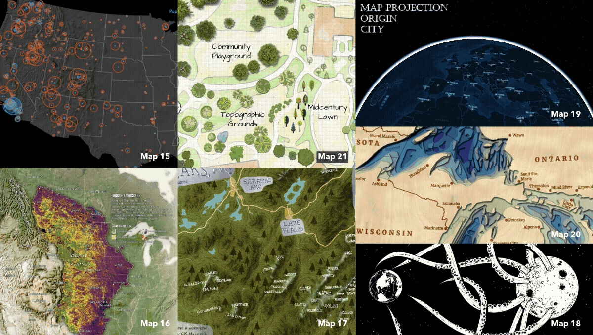 30 Day Map Challenge Week 3 Recap - Esri Community