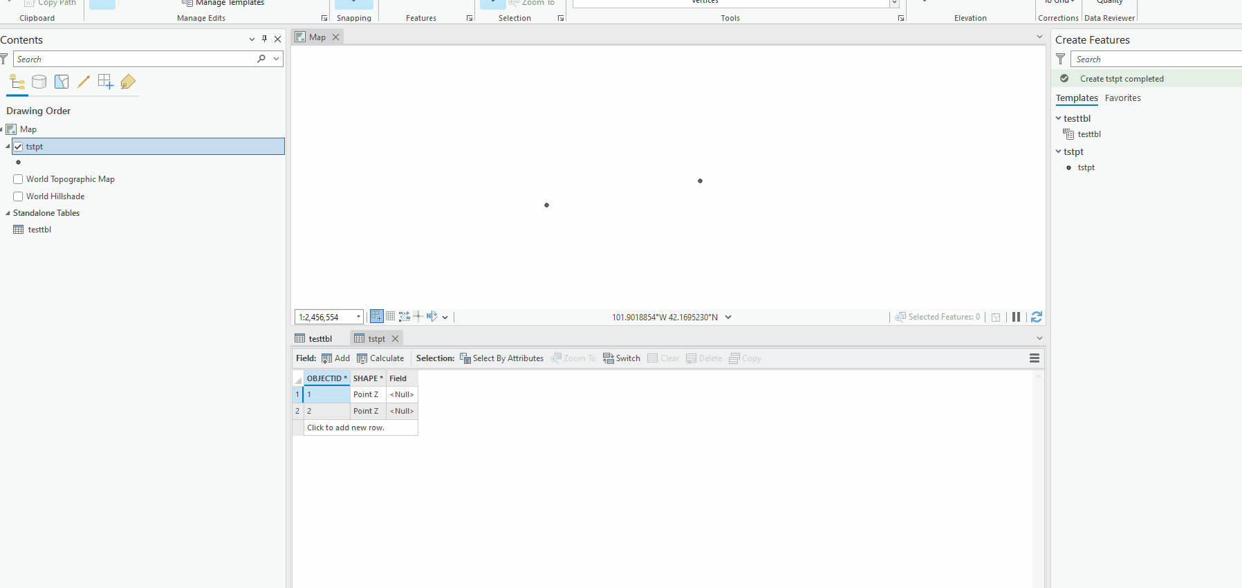 Select Features on Map to View Attributes on Table - Esri Community