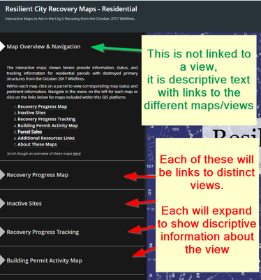 Navigation Pane - Classic Story Map (Map Series) M... - Esri Community