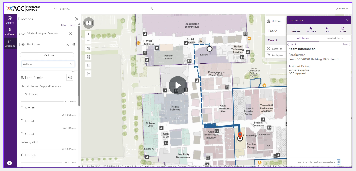 Routing and Indoor Positioning Improve Pedestrian ... - Esri Community