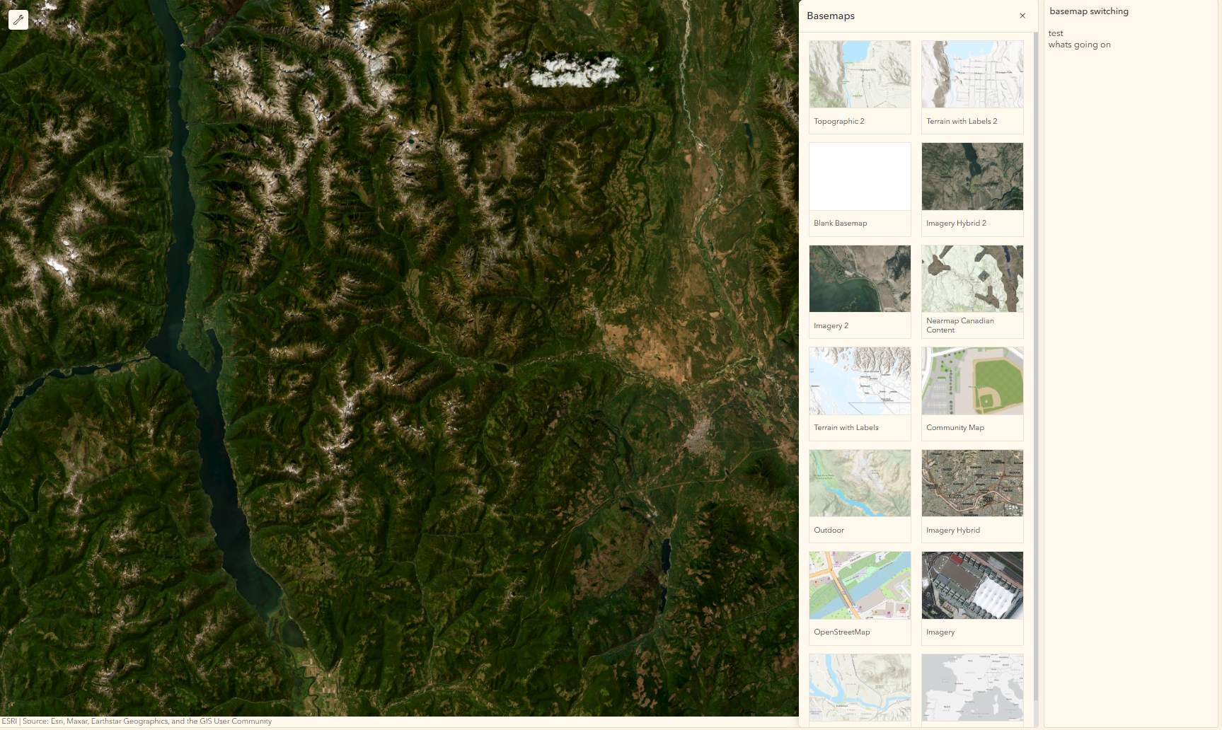 Basemap Switcher in Dashboards - Esri Community