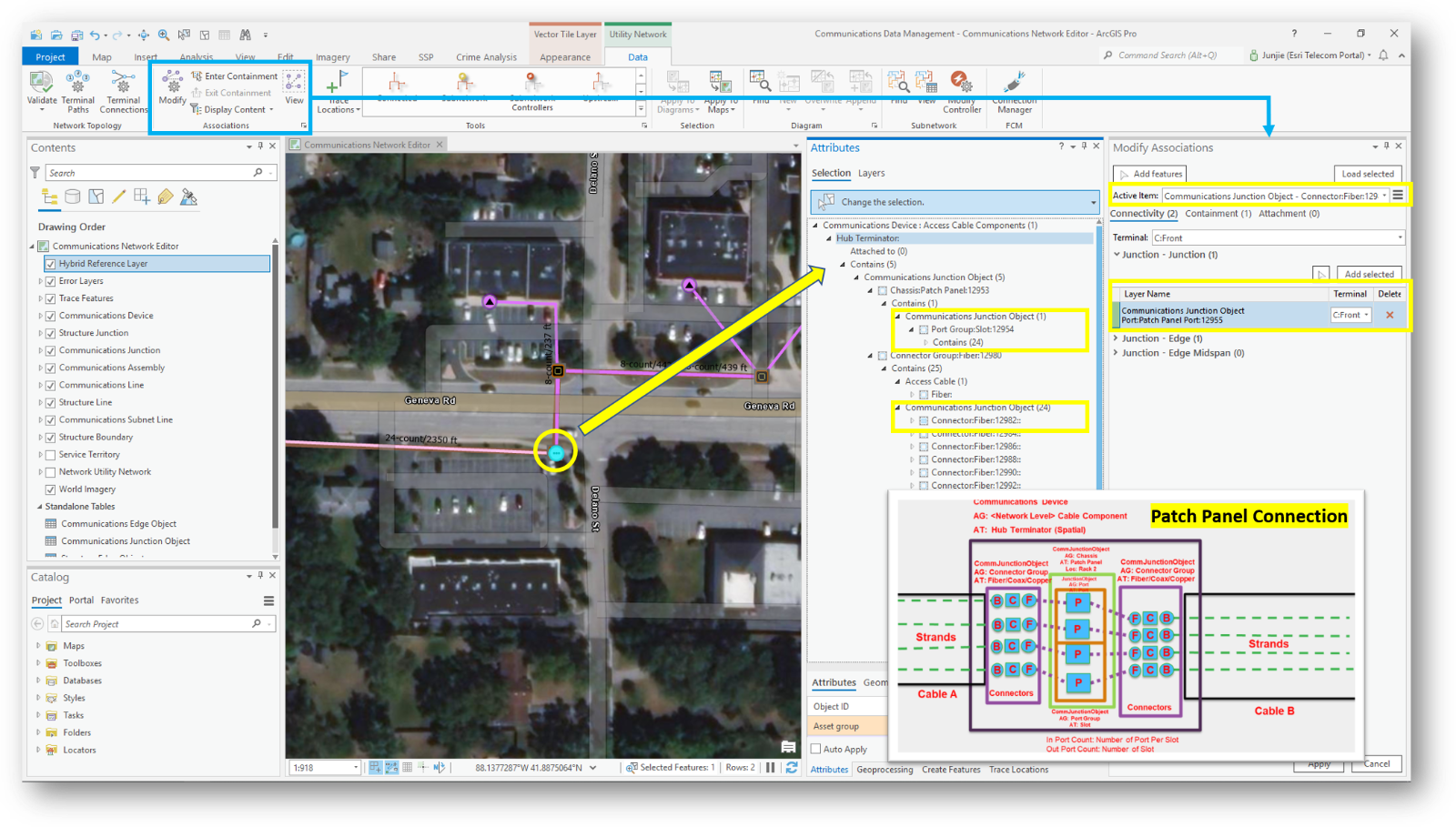 Solved: How to connect strands within Hub Terminator - Esri Community