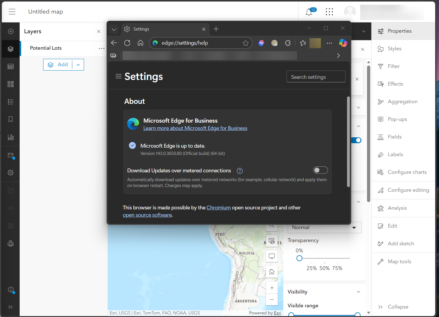 Solved: AGOL Webmap. Can't close Configure Form when using... - Esri ...