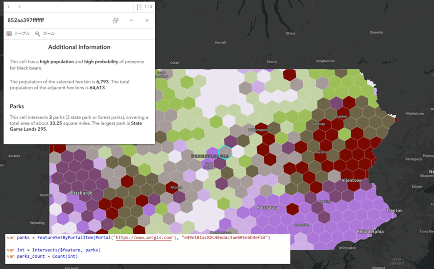 ArcGIS Arcade でポップアップをもっと魅力的に - Esri Community