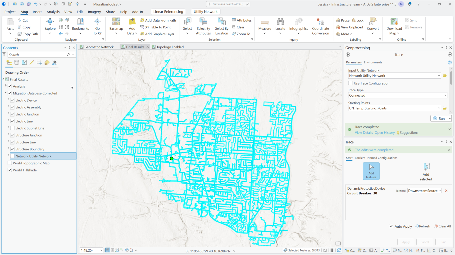 Utility Network Migration Toolset Workflow for Ele... - Esri Community