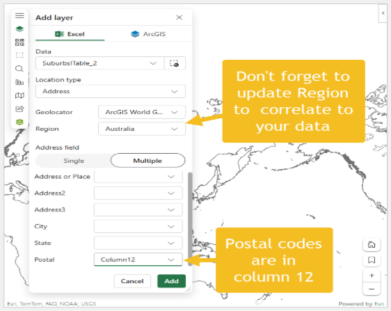 Connect to Web Data in ArcGIS for Excel - Esri Community